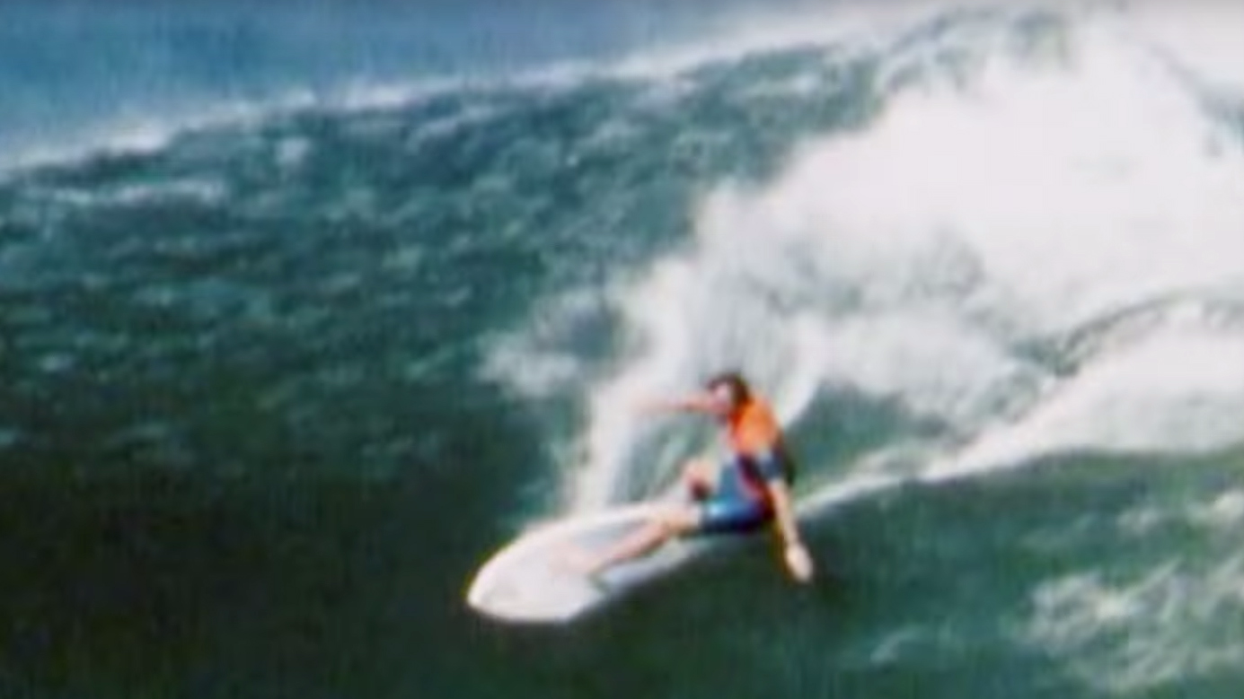 Archives : le thruster de Simon Anderson à Bells en 1981 - Surf Session