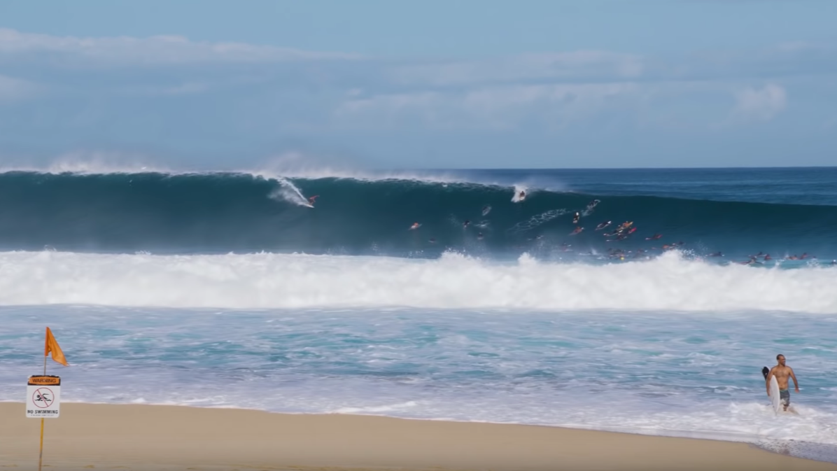 Voilà à quoi ressemble la webcam à Pipe ! - Surf Session