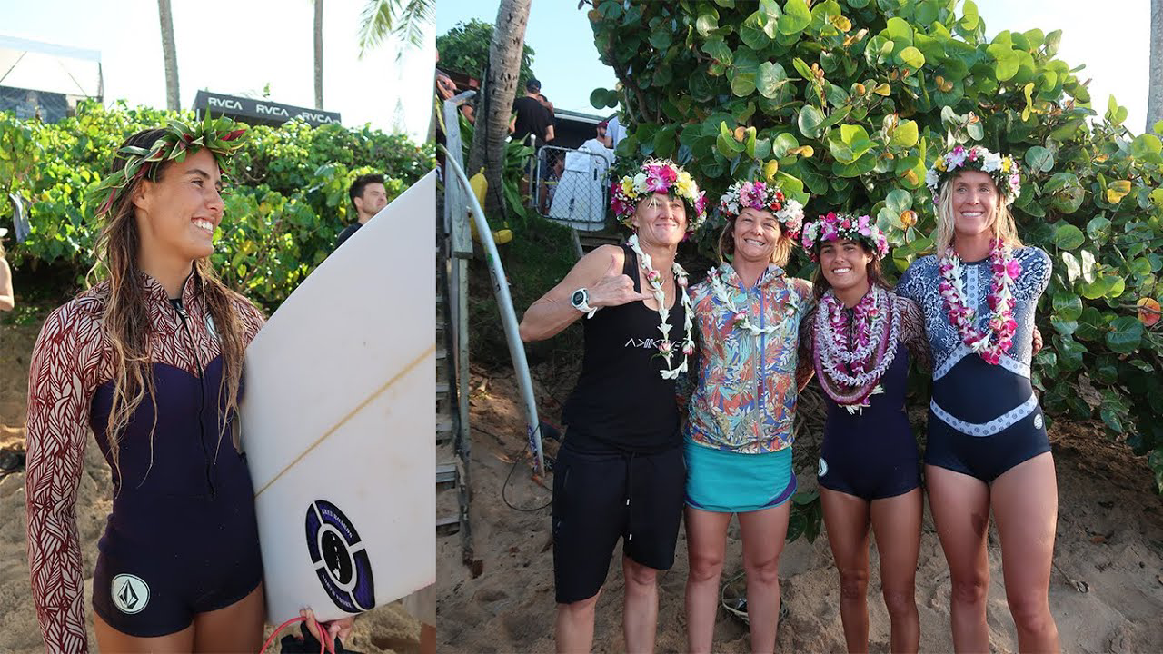Moana Jones Wong revient sur sa performance à Pipe - Surf Session