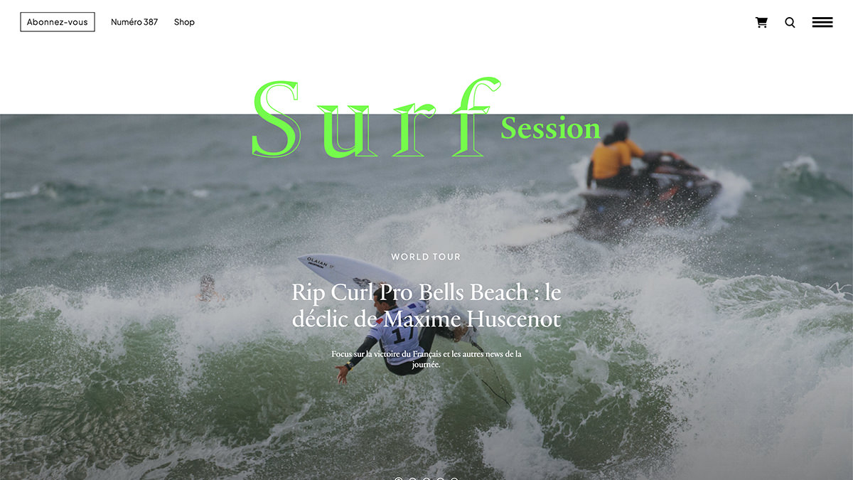 Surf Session - Actu surf, vidéo, météo surf