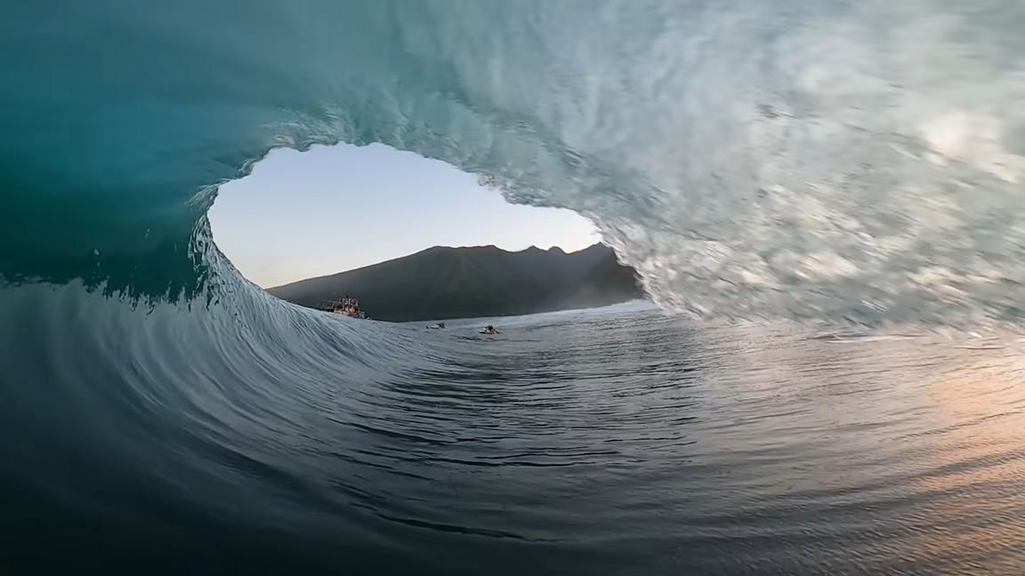 Nathan Florence reporter engagé à Teahupo'o - Surf Session